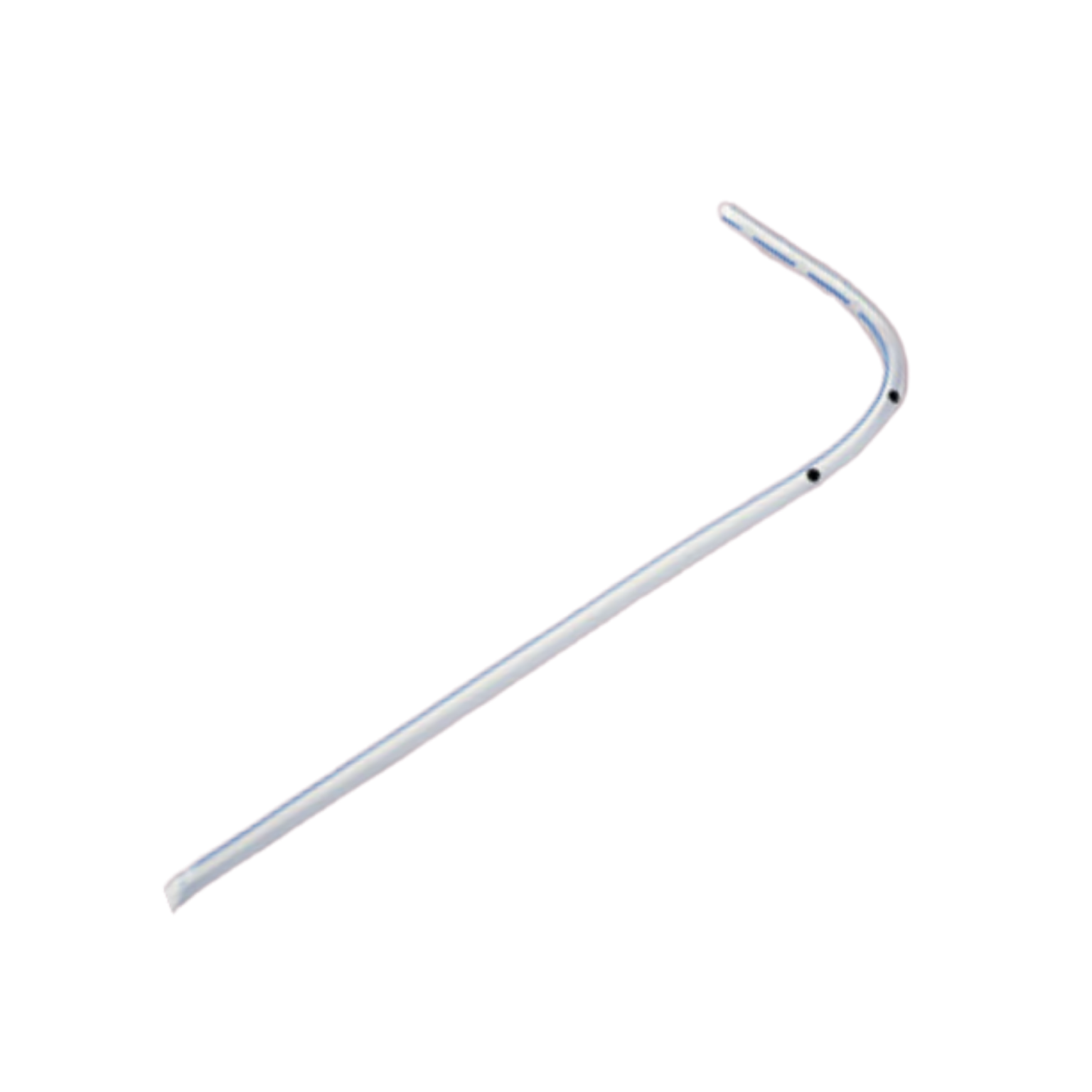 Catéter torácico angulado de silicona – RESPIMED